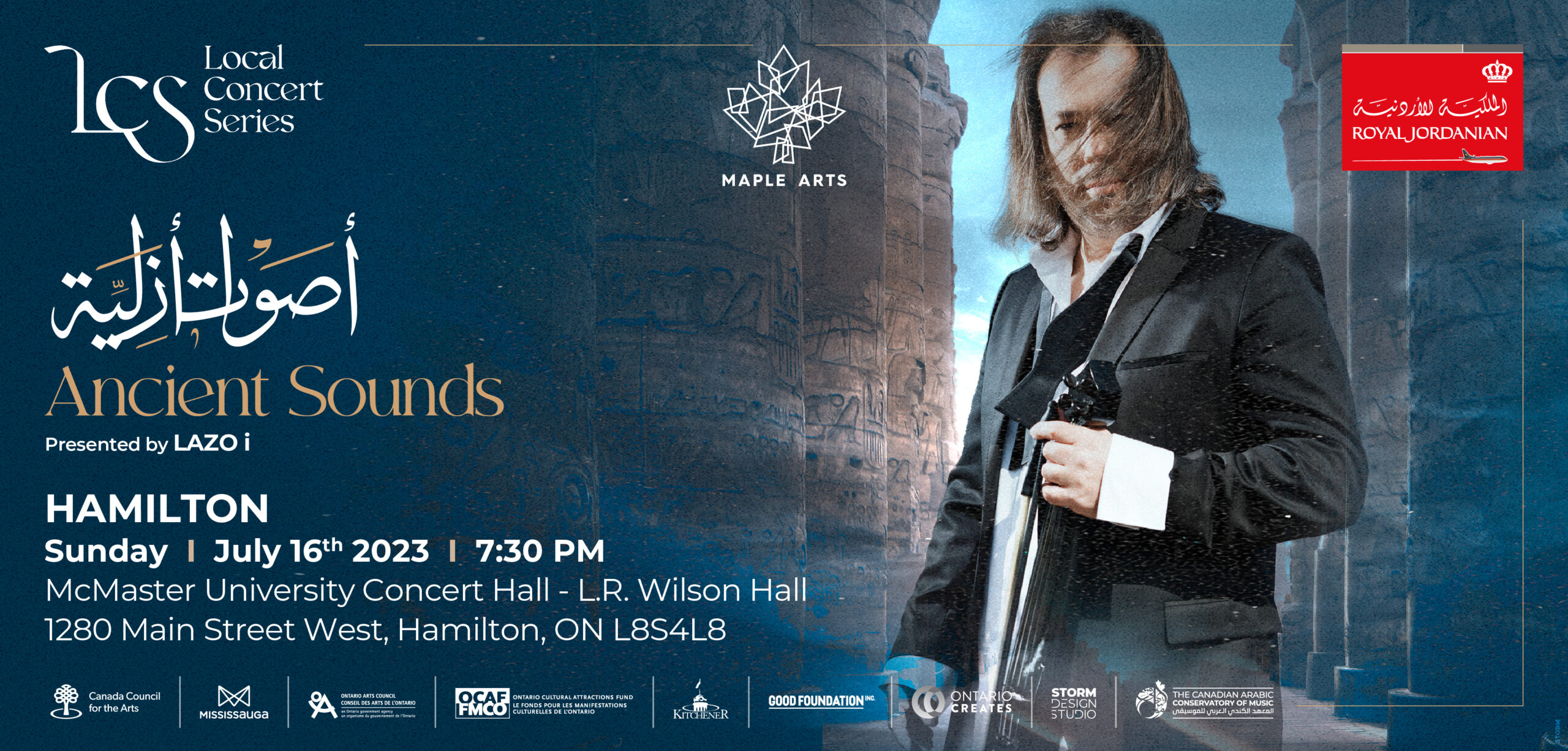 Ancient Sounds-Hamilton – Canadian Arabic Orchestra